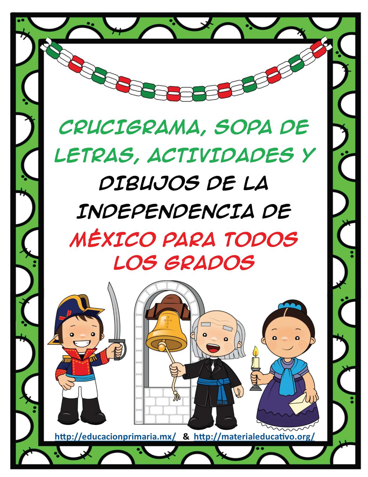 ACTIVIDADES-INDEPENDENCIA-DE-MÉXICO-PASATIEMPOS_Página_01 - Imagenes ...