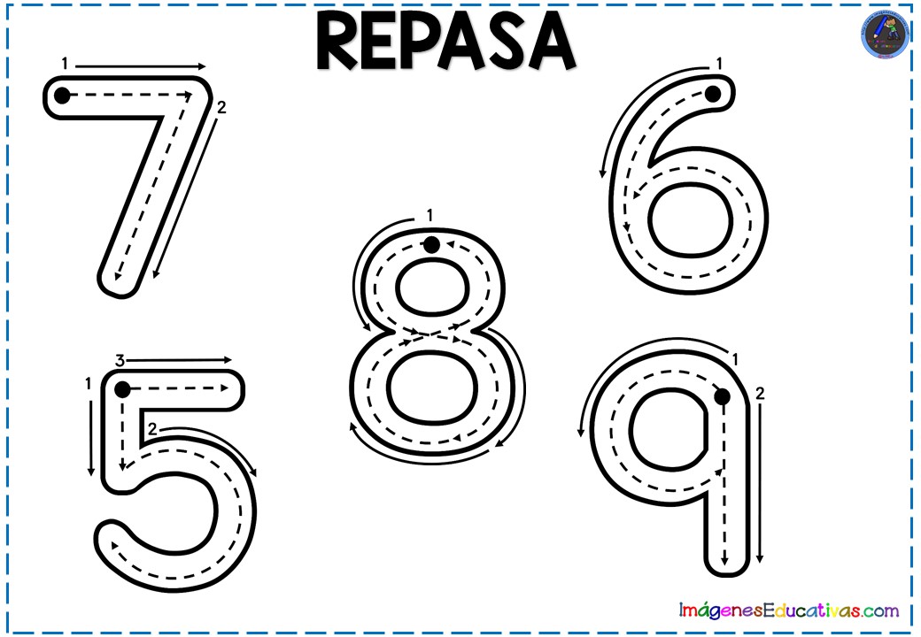 CUADERNO PARA REPASAR LOS NÚMEROS 0-10 EN PDF - Imagenes Educativas