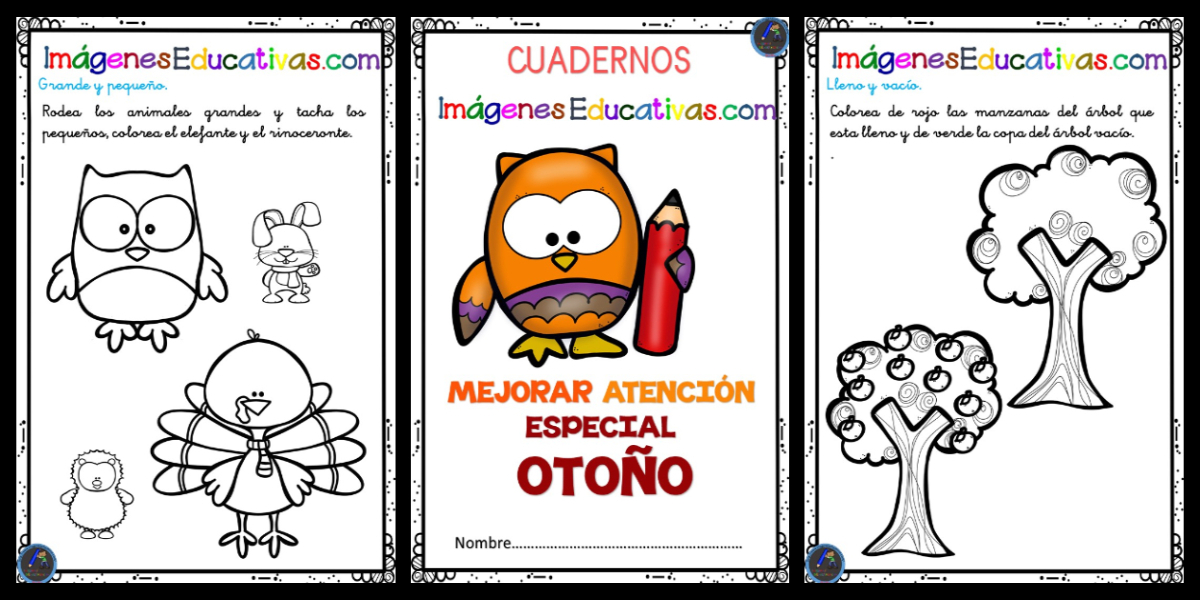Cuaderno MEJORAR ATENCIÓN OTOÑO PORTADA – Imagenes Educativas Cuaderno MEJORAR ATENCIÓN OTOÑO PORTADA – Imagenes Educativas