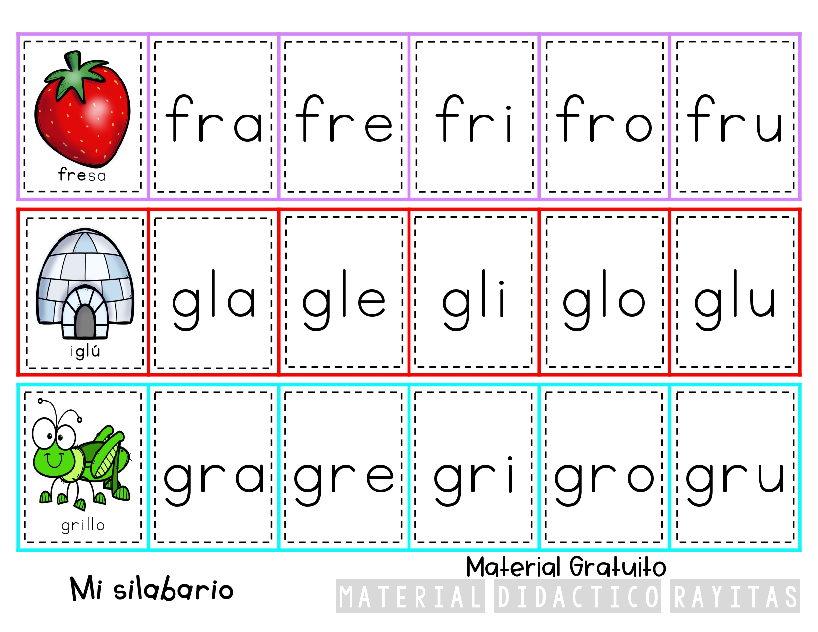 Mi Silabario 2020 2021 Page 0015 Imagenes Educativas