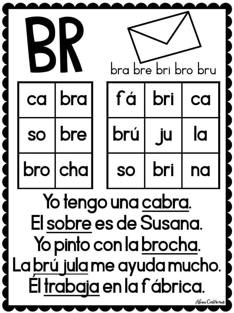 SÚPER CUADERNO DE SÍLABAS TRABADAS - Imagenes Educativas