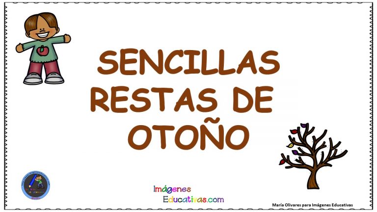 restas otoño (1) - Imagenes Educativas