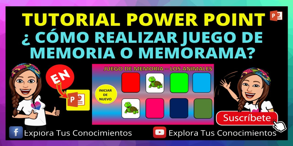 ¿CÓMO REALIZAR JUEGOS DE MEMORIA O MEMORAMA, EN POWER POINT? - Imagenes ...