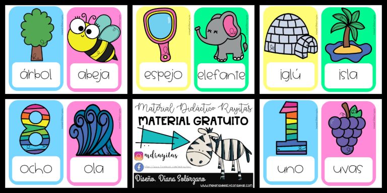 Tarjetas de las vocales - Imagenes Educativas