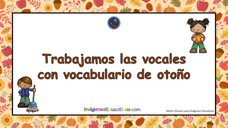 vocales otoño (1) - Imagenes Educativas