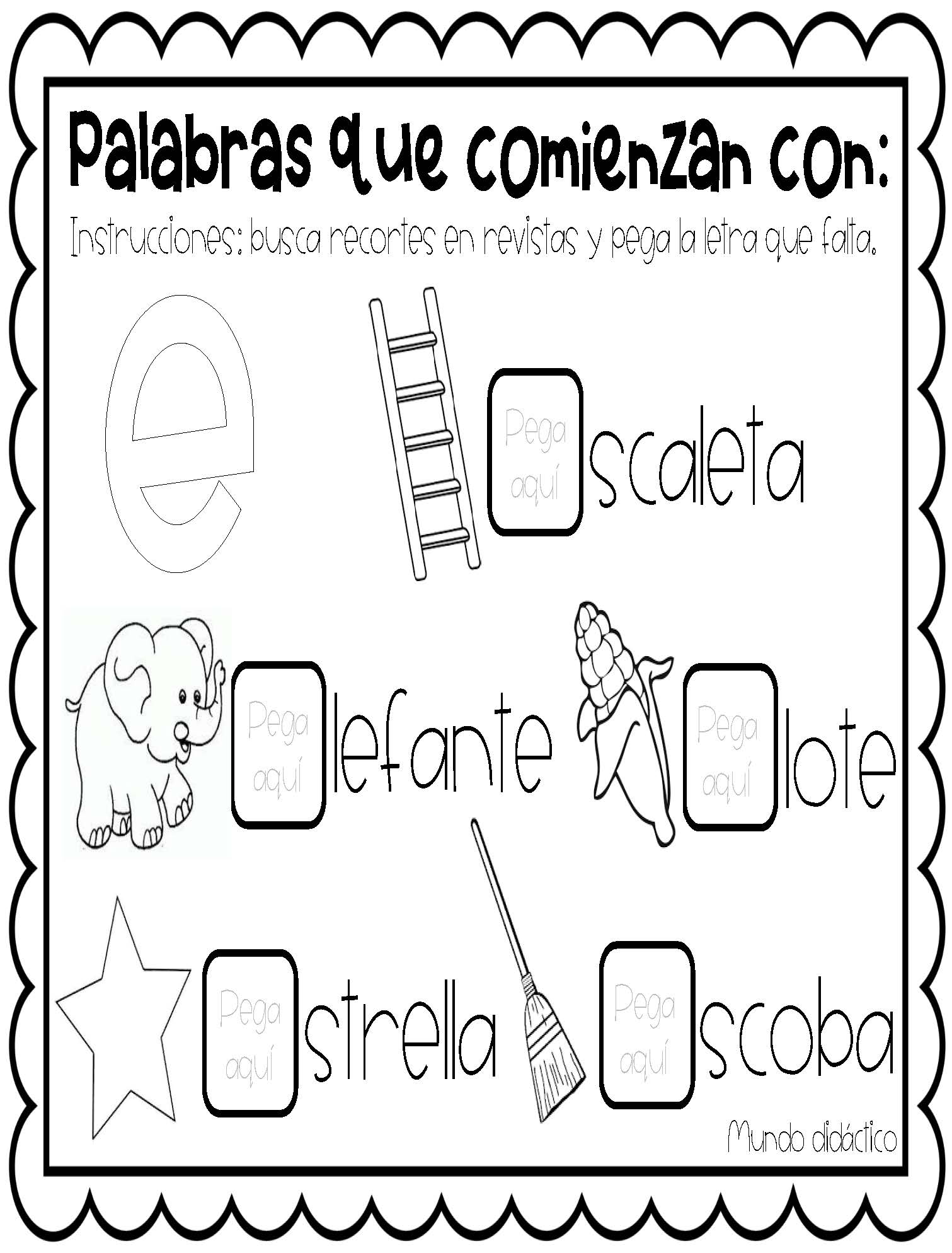 CUADERNILLO PARA INICIO A LA LECTURA Y ESCRITURA 1 - Imagenes Educativas