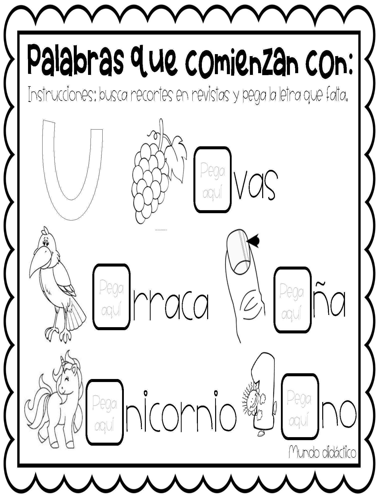 Cuadernillo para inicio a la lectura y escritura 1 - Imagenes Educativas