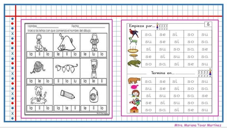 CUADERNILLO EN PDF: APRENDEMOS LOS FONEMAS M-S-T-L-R - Imagenes Educativas