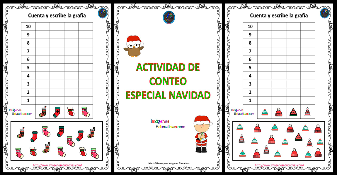 101 FICHAS PARA TRABAJAR EL CONTEO EN LA ESCUELA - Imagenes Educativas