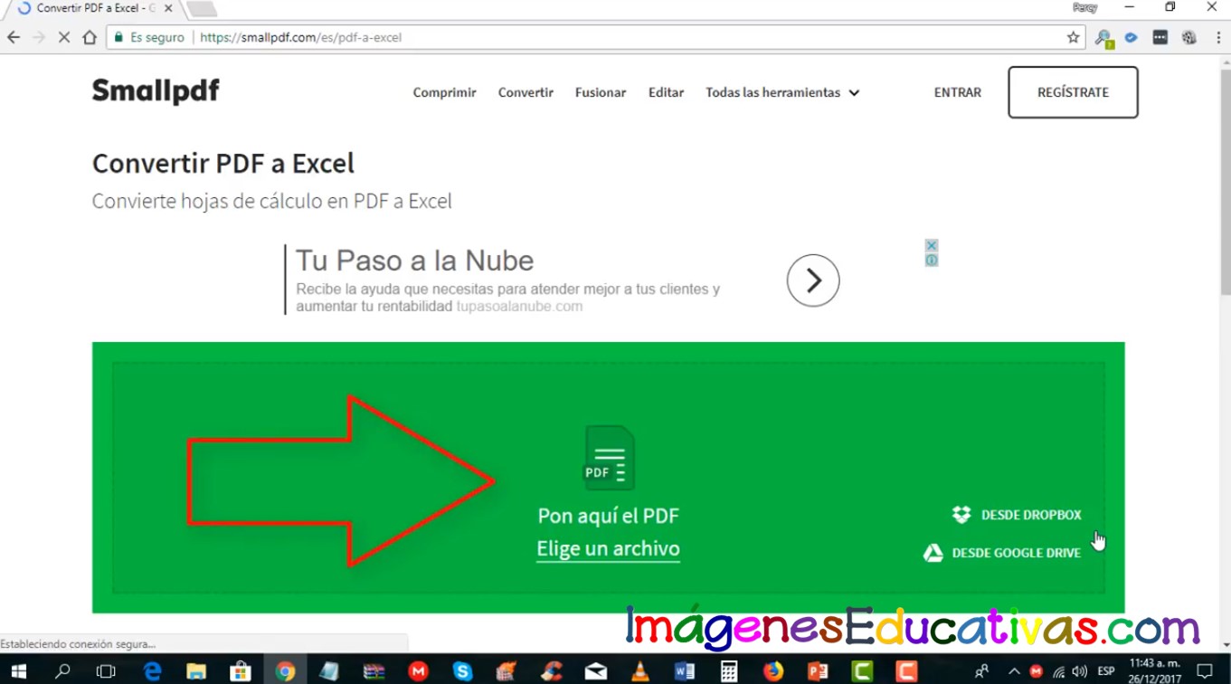 Cómo Convertir De Pdf A Excel Sin Programas 5 Imagenes Educativas