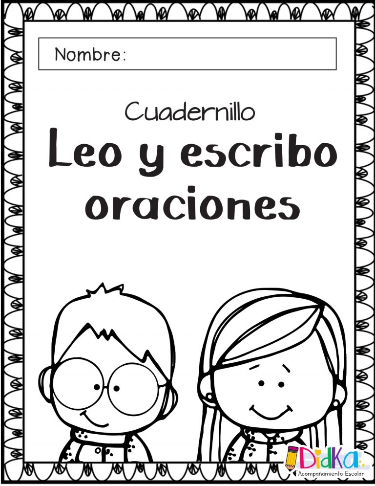 CUADERNILLO LEO Y ESCRIBO ORACIONES - Imagenes Educativas