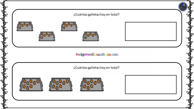 Multiplicaciones de Navidad con pistas visuales - Imagenes Educativas