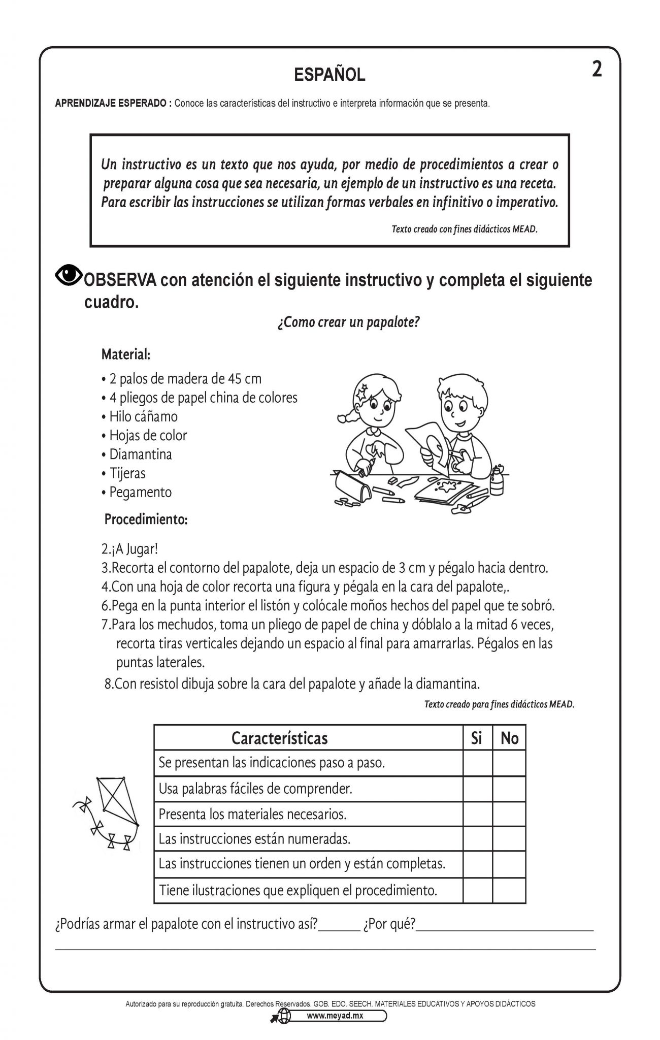 MATERIAL DIDÁCTICO DE APOYO BLOQUE 2 ENERO-FEBRERO. 4º-5º Y 6º GRADO ...