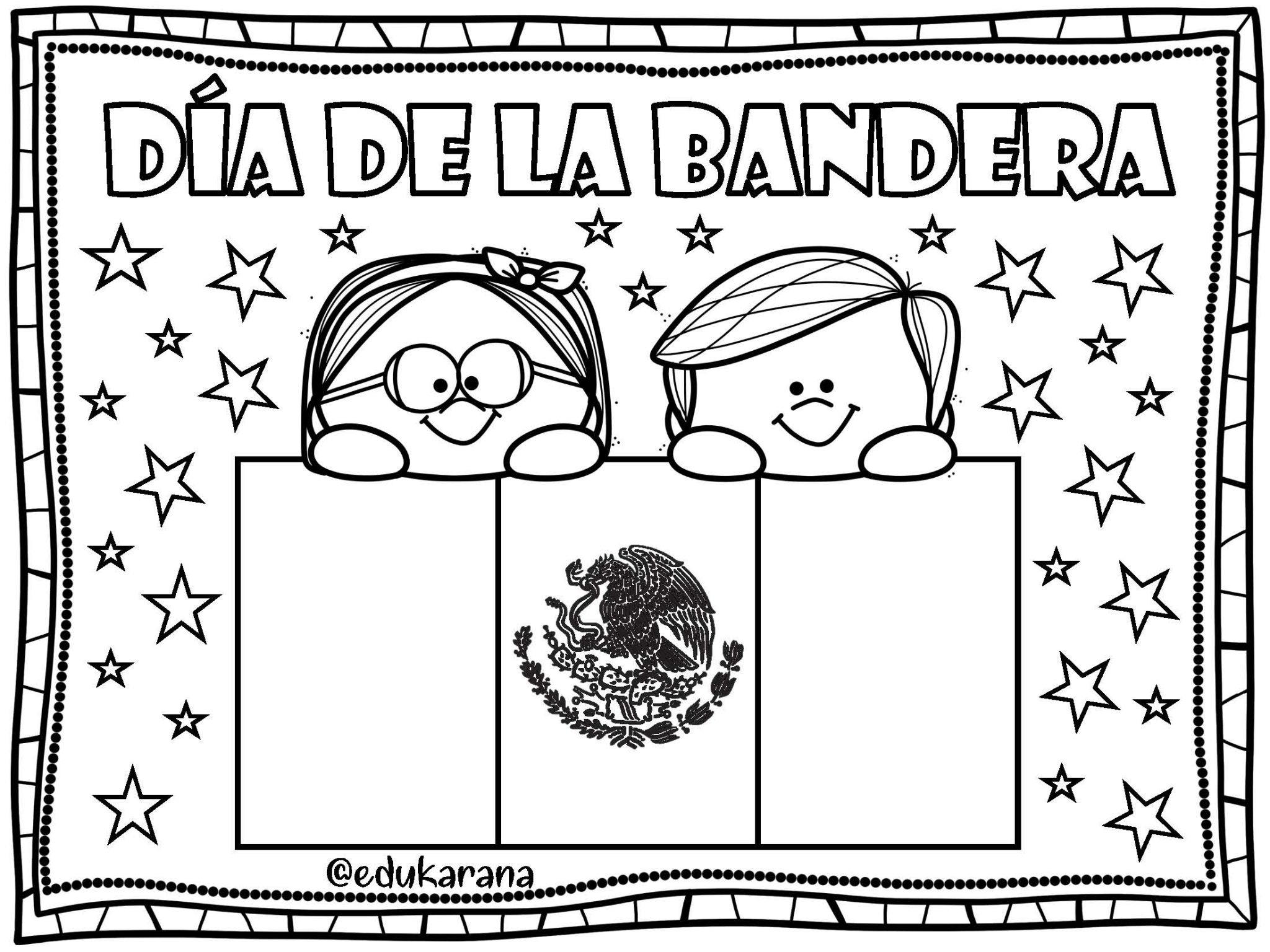 24 de Febrero Día de la Bandera Mexicana Laberintos - Imagenes Educativas