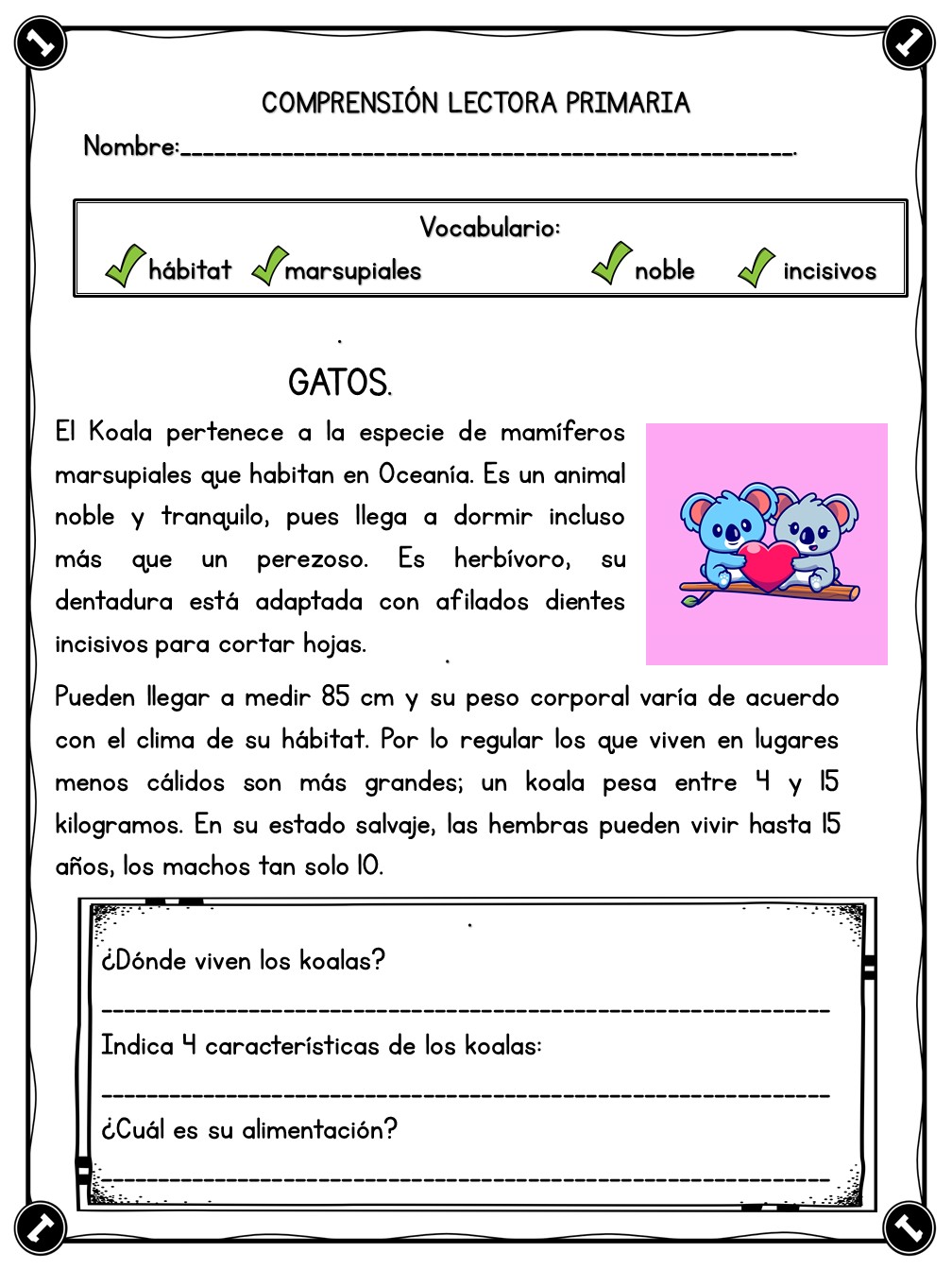 COMPRENSIÓN LECTORA PARA PRIMARIA IE (3) - Imagenes Educativas COMPRENSIÓN LECTORA PARA PRIMARIA IE (3) - Imagenes Educativas