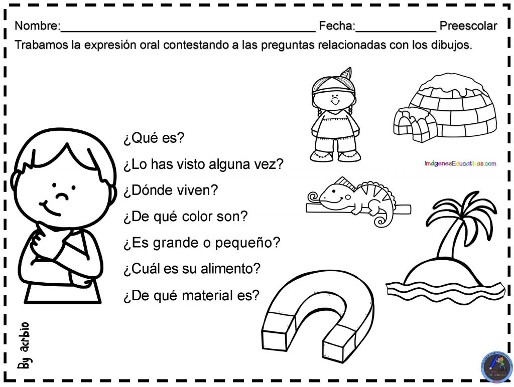 CUADERNO PARA PREESCOLAR VOCALES LETRA I - Imagenes Educativas