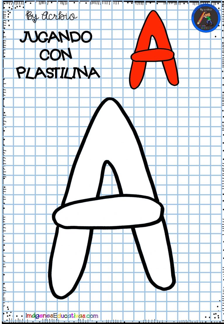 JUGANDO CON PLASTILINA APRENDO EL ABECEDARIO - Imagenes Educativas