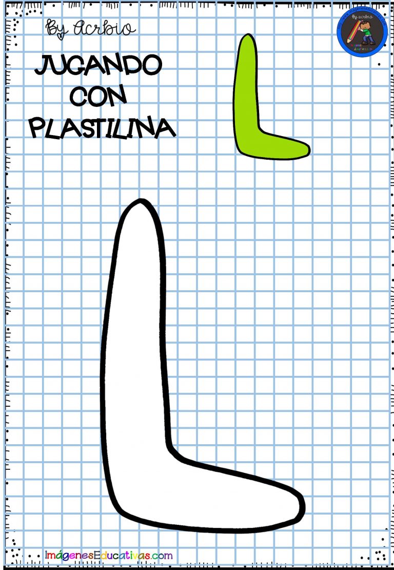 JUGANDO CON PLASTILINA APRENDO EL ABECEDARIO - Imagenes Educativas