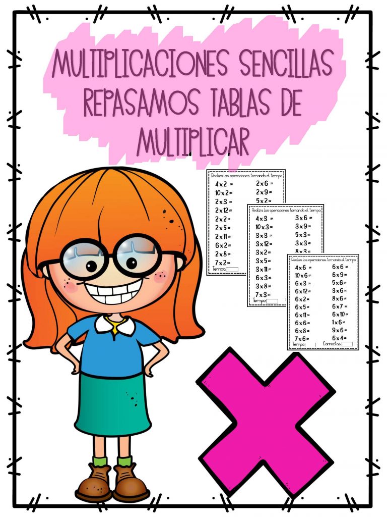 MULTIPLICACIONES SENCILLAS REPASAMOS TABLAS DE MULTIPLICAR - Imagenes ...