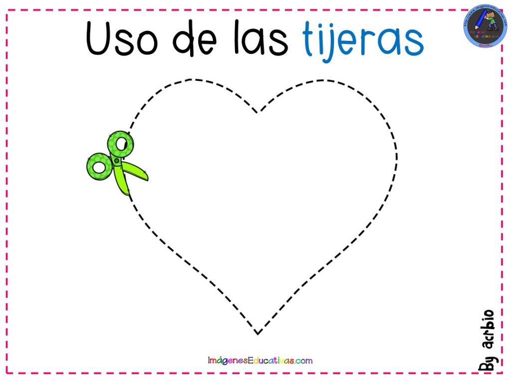 USO DE LAS TIJERAS SAN VALENTÍN (8) - Imagenes Educativas