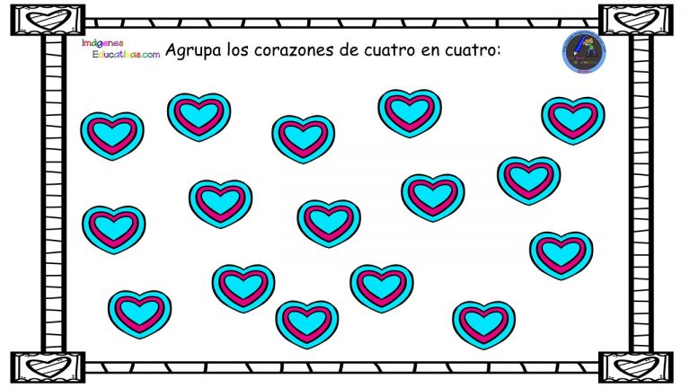 Especial actividad conteo San Valentín: Agrupamos corazones - Imagenes ...