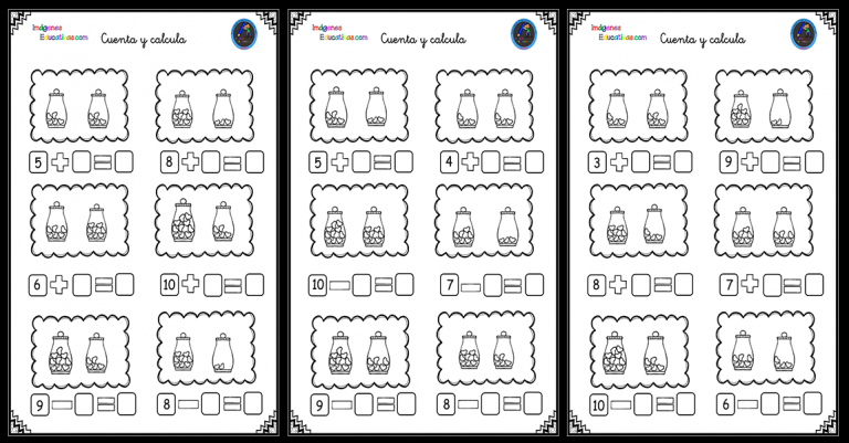 Sumas de San Valentín - Imagenes Educativas