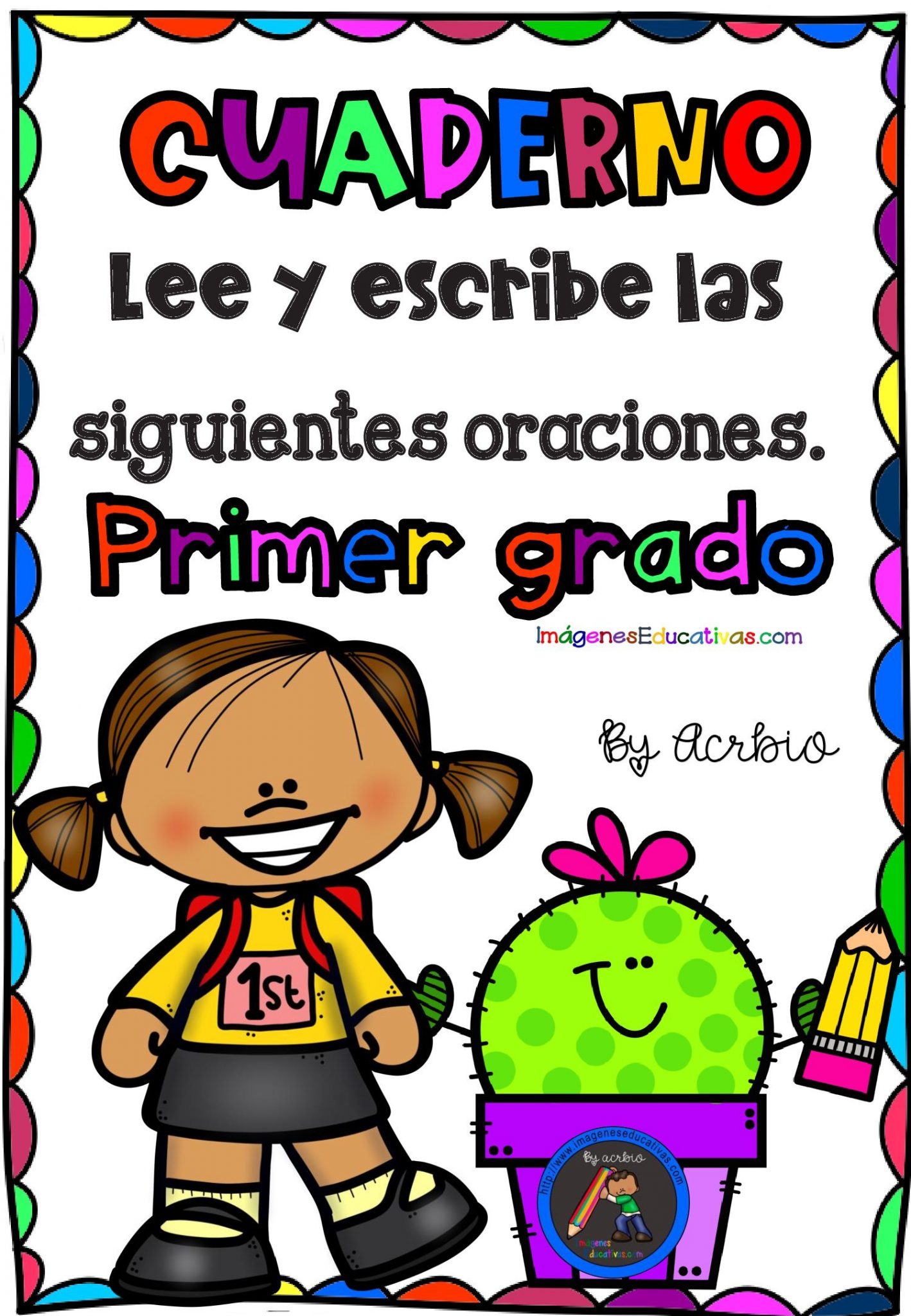 CUADERNILLO DICTACO DE ORACIONES PARA PRIMER GRADO - Imagenes Educativas