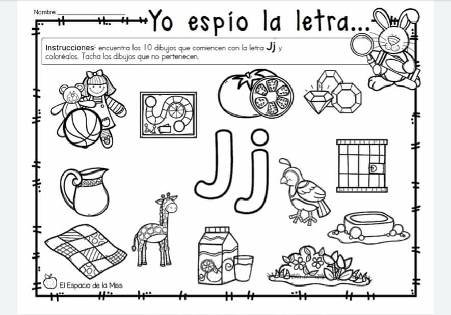 CUADERNO YO ATENCIÓN Y LECTURA "YO ESPÍO LA LETRA - Imagenes Educativas
