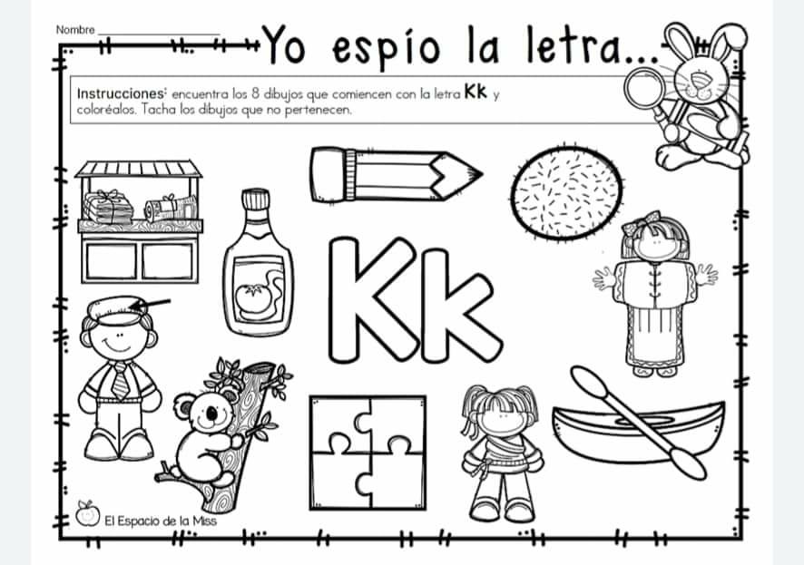 CUADERNO YO ATENCIÓN Y LECTURA "YO ESPÍO LA LETRA - Imagenes Educativas