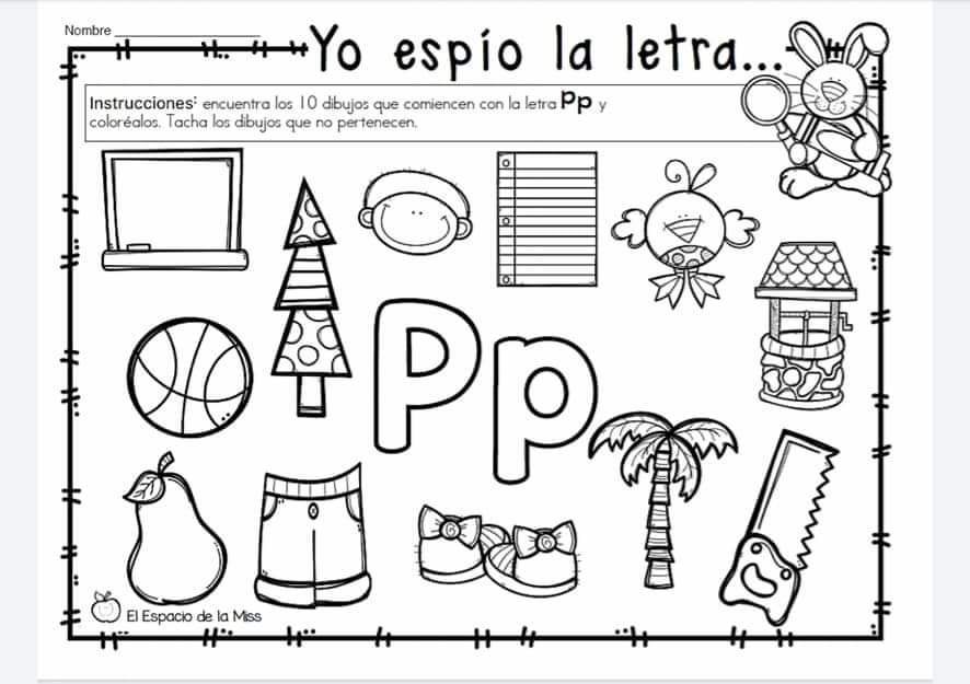 CUADERNO YO ATENCIÓN Y LECTURA "YO ESPÍO LA LETRA - Imagenes Educativas