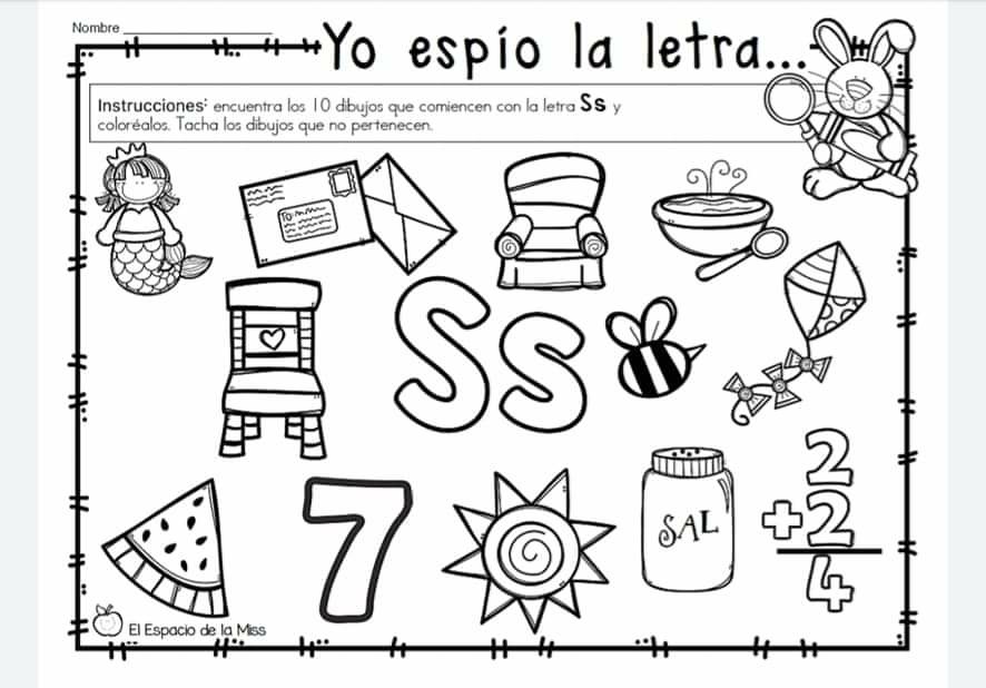 CUADERNO-YO-ESPIO-LA-LETRA-24 - Imagenes Educativas
