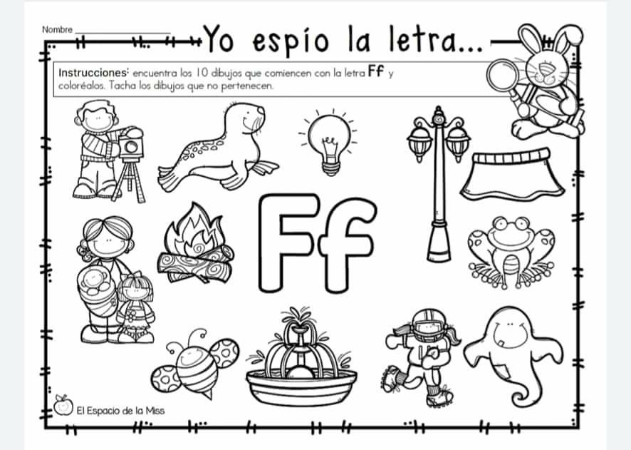 CUADERNO YO ATENCIÓN Y LECTURA "YO ESPÍO LA LETRA - Imagenes Educativas