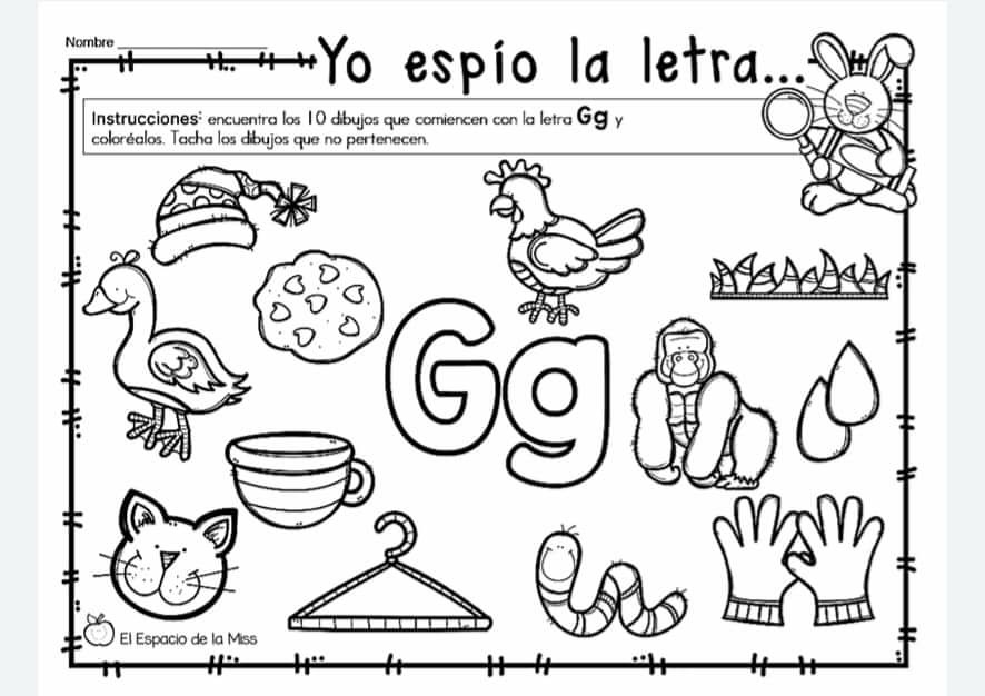 CUADERNO YO ATENCIÓN Y LECTURA "YO ESPÍO LA LETRA - Imagenes Educativas