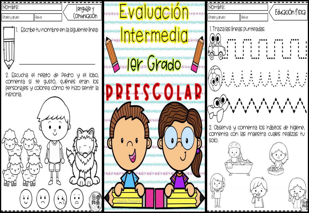 EVALUACIÓN INTERMEDIA PREESCOLAR PORTADA_Página_1 - Imagenes Educativas
