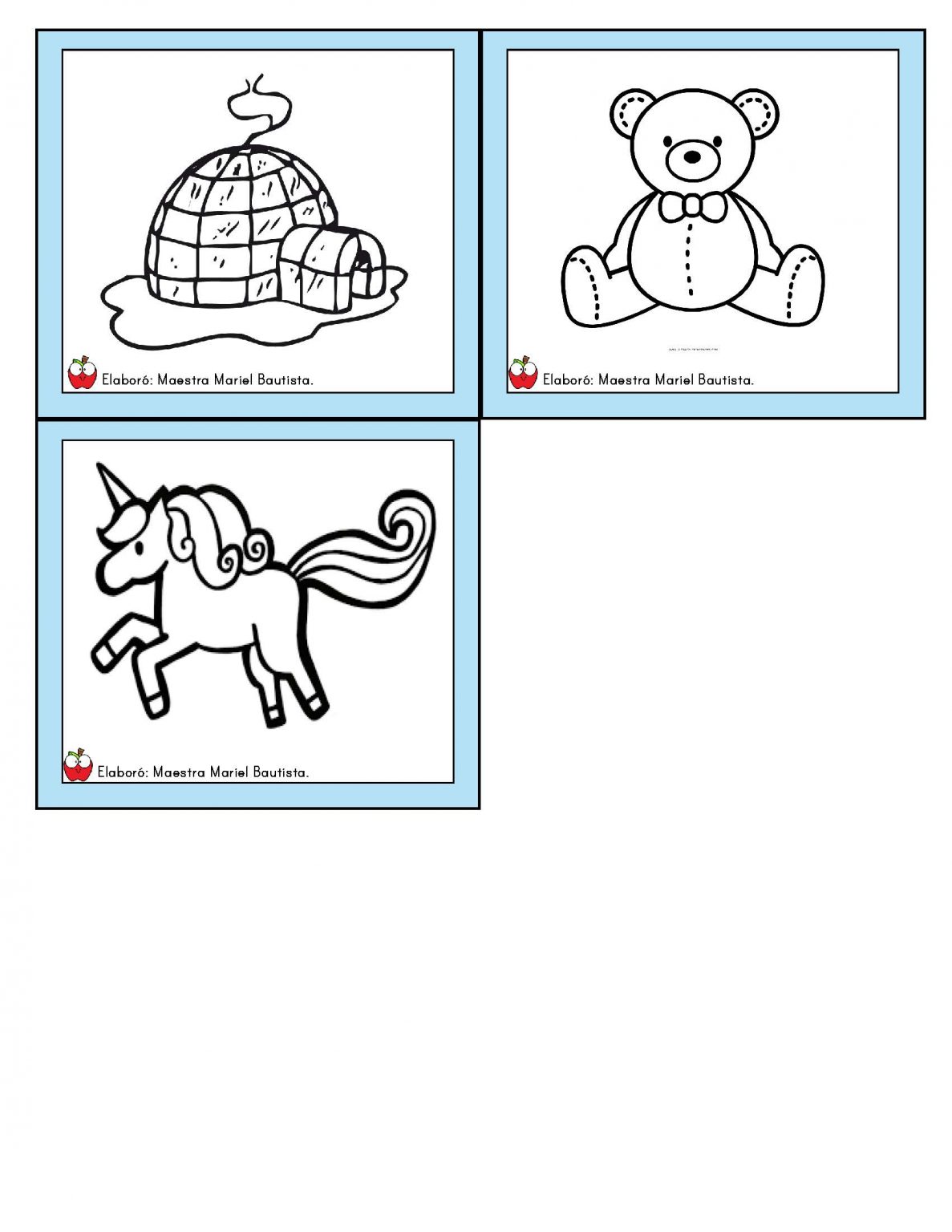 MEMORAMA SILÁBICO COMPLETO EN PDF - Imagenes Educativas