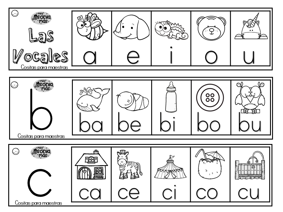 MI SILABARIO FORMATO LLAVERO (2) - Imagenes Educativas MI SILABARIO FORMATO LLAVERO (2) - Imagenes Educativas