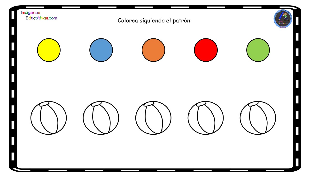 colorear patron (3) - Imagenes Educativas colorear patron (3) - Imagenes Educativas