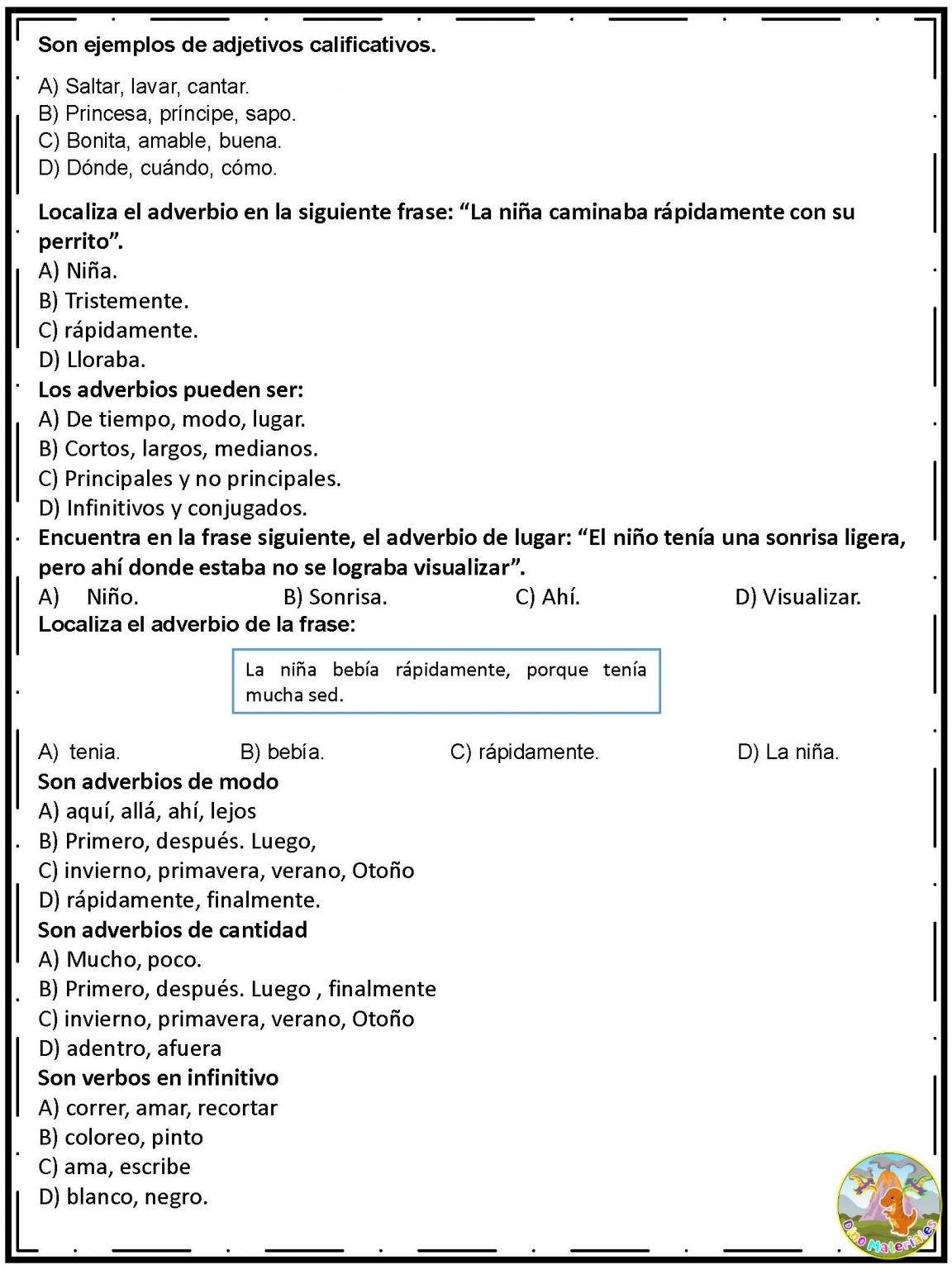 CUADERNO DE REPASO TERCER TRIMESTRE PARA 3º GRADO + DE 100 HOJAS ...