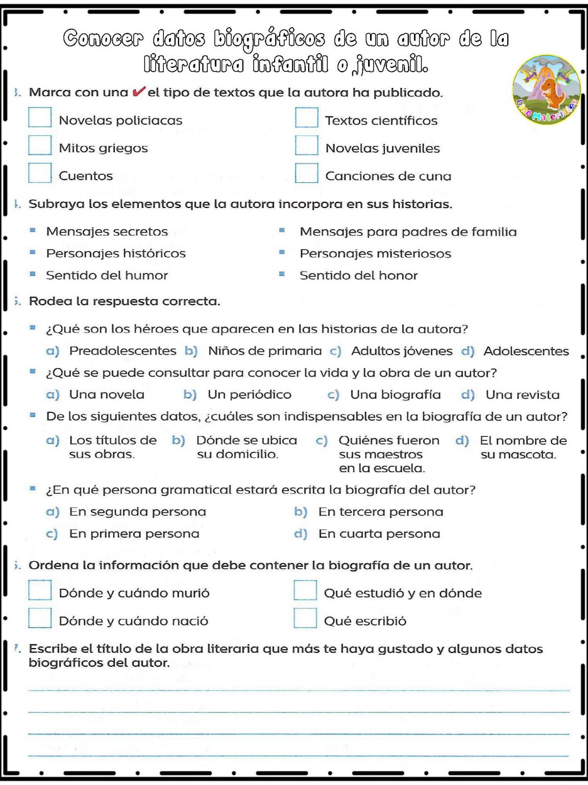 CUADERNO DE REPASO TERCER TRIMESTRE PARA 4º GRADO + DE 100 HOJAS ...