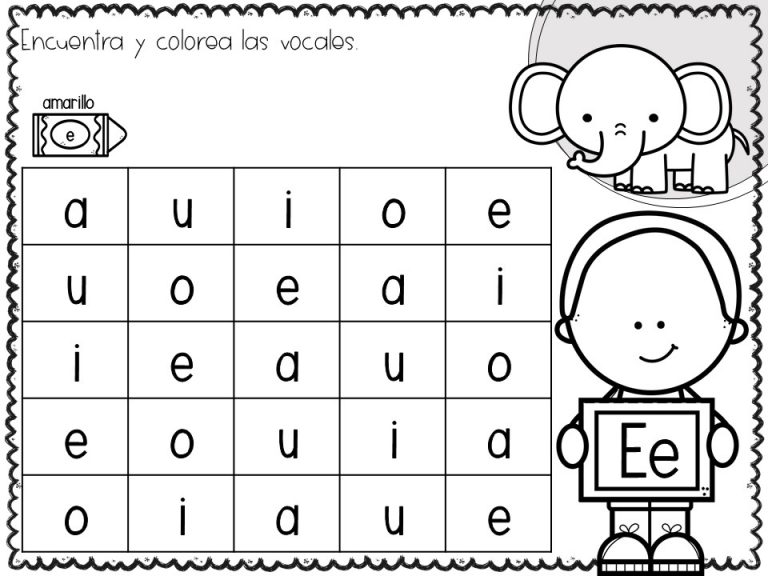 CUADERNO PARA TRABAJAR LAS VOCALES (5) - Imagenes Educativas