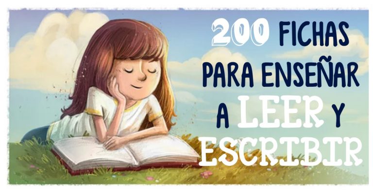 200 FICHAS PARA ENSEÑAR A LEER Y ESCRIBIR - Imagenes Educativas