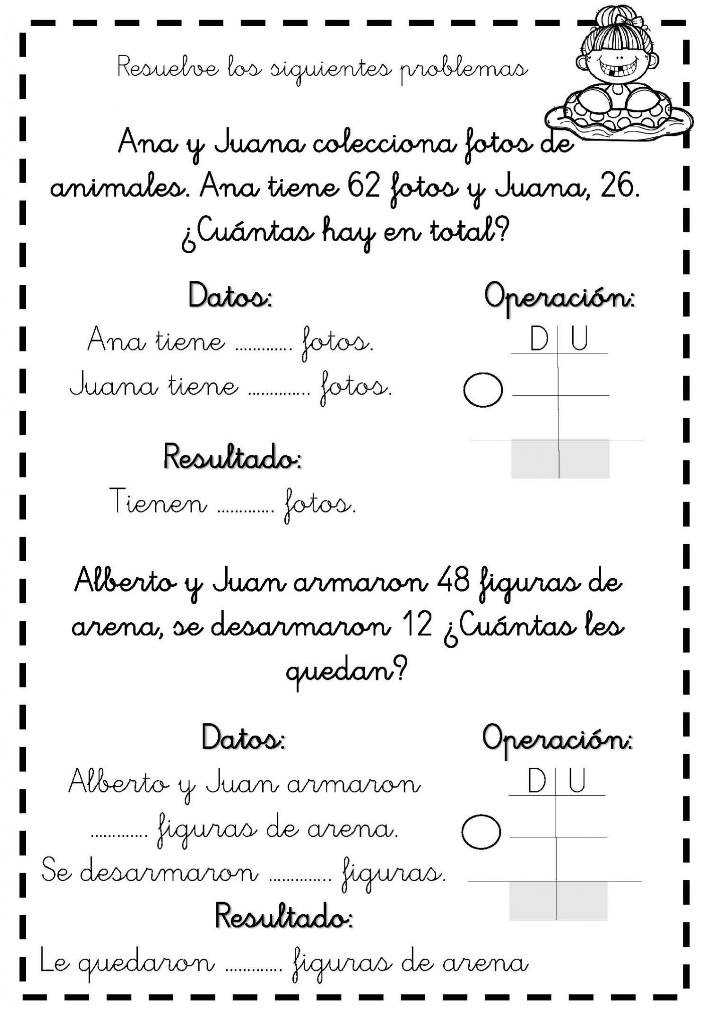 CUADERNO DE REPASO VERANO PRIMER GRADO MATEMÁTICAS Y COMPRENSIÓN ...