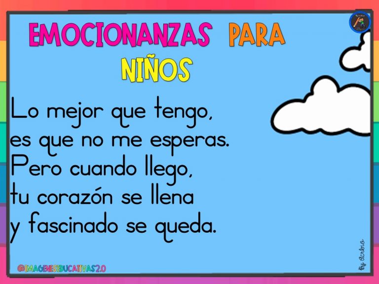 LAS ADIVINANZAS DE LAS EMOCIONES: EMOCIONANZAS - Imagenes Educativas