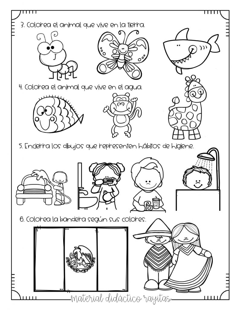 1° EXAMEN DIAGNÓSTICO PRIMARIA - Imagenes Educativas