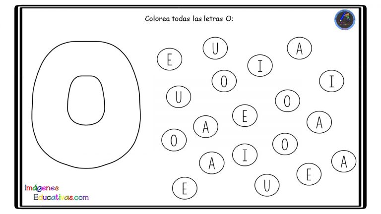 COLOREA LAS VOCALES - Imagenes Educativas