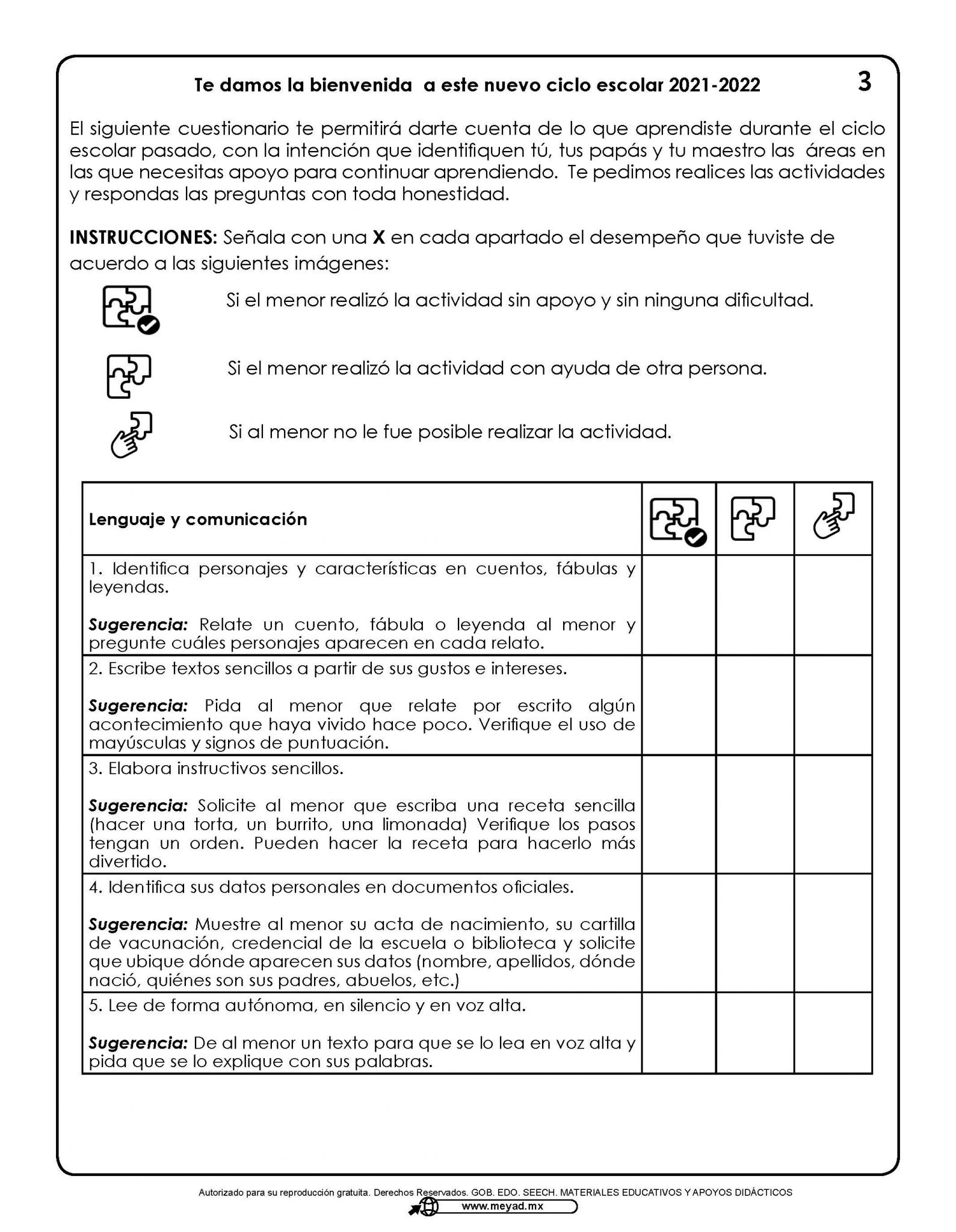 MATERIAL DIDÁCTICO APOYO: SEPTIEMBRE-OCTUBRE-NOVIEMBRE 3º PRIMARIA ...