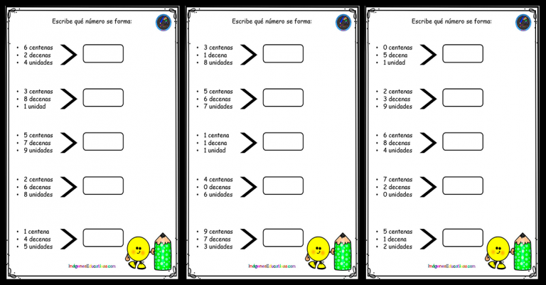 VALOR POSICIONAL DE UN NÚMERO - Imagenes Educativas