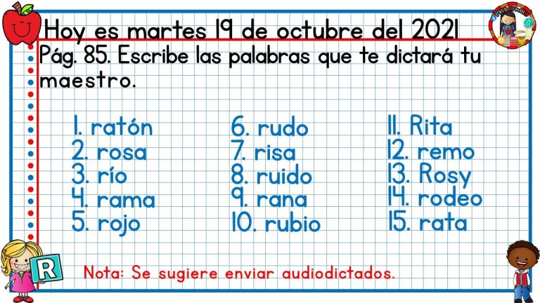 CUADERNO PARA REPASAR SÍLABAS DIRECTAS LETRAS R Y RR SEMANA DEL 18 AL ...