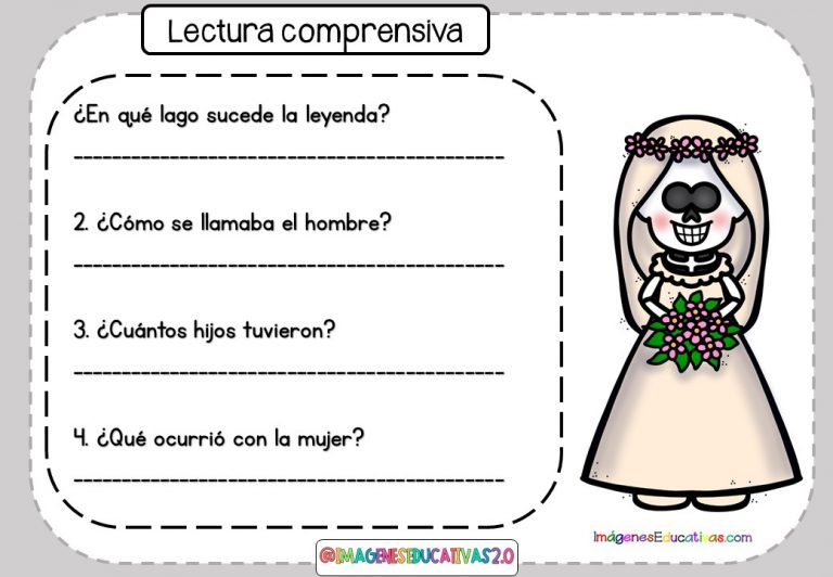 FICHAS DE COMPRENSIÓN LECTORA DÍA DE MUERTOS - Imagenes Educativas