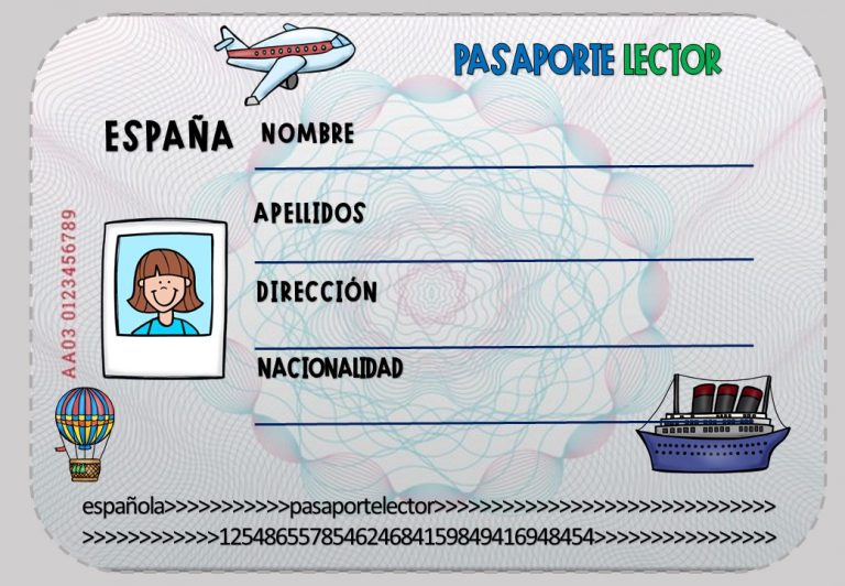 PASAPORTE LECTOR PARA FOMENTAR LA LECTURA EN CLASE Y EN CASA - Imagenes ...